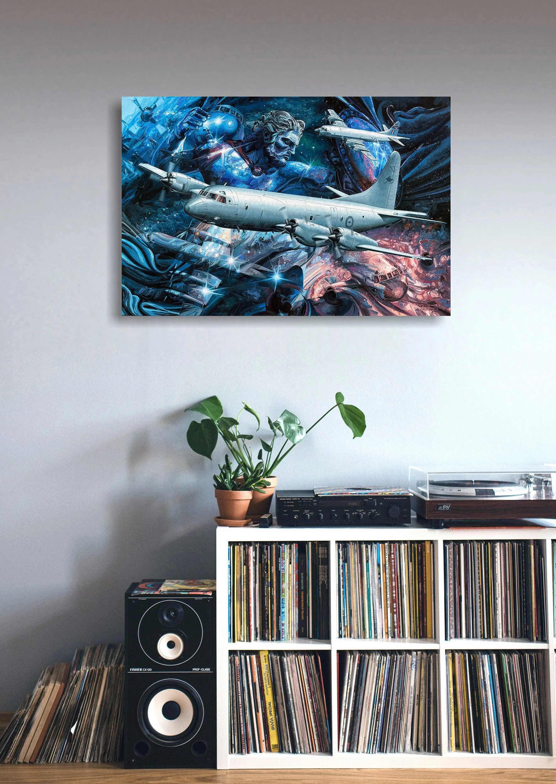 The Mighty Hunter: P-3 Orion - Original Artwork — Drew Harrison - Artist