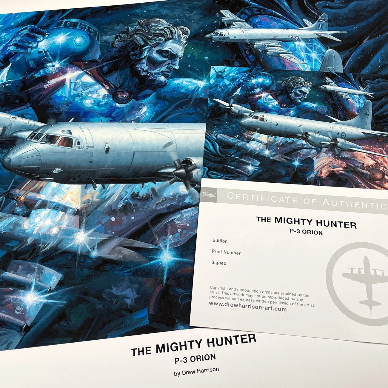 The Mighty Hunter: P-3 Orion - Limited Edition Paper Prints — Drew ...