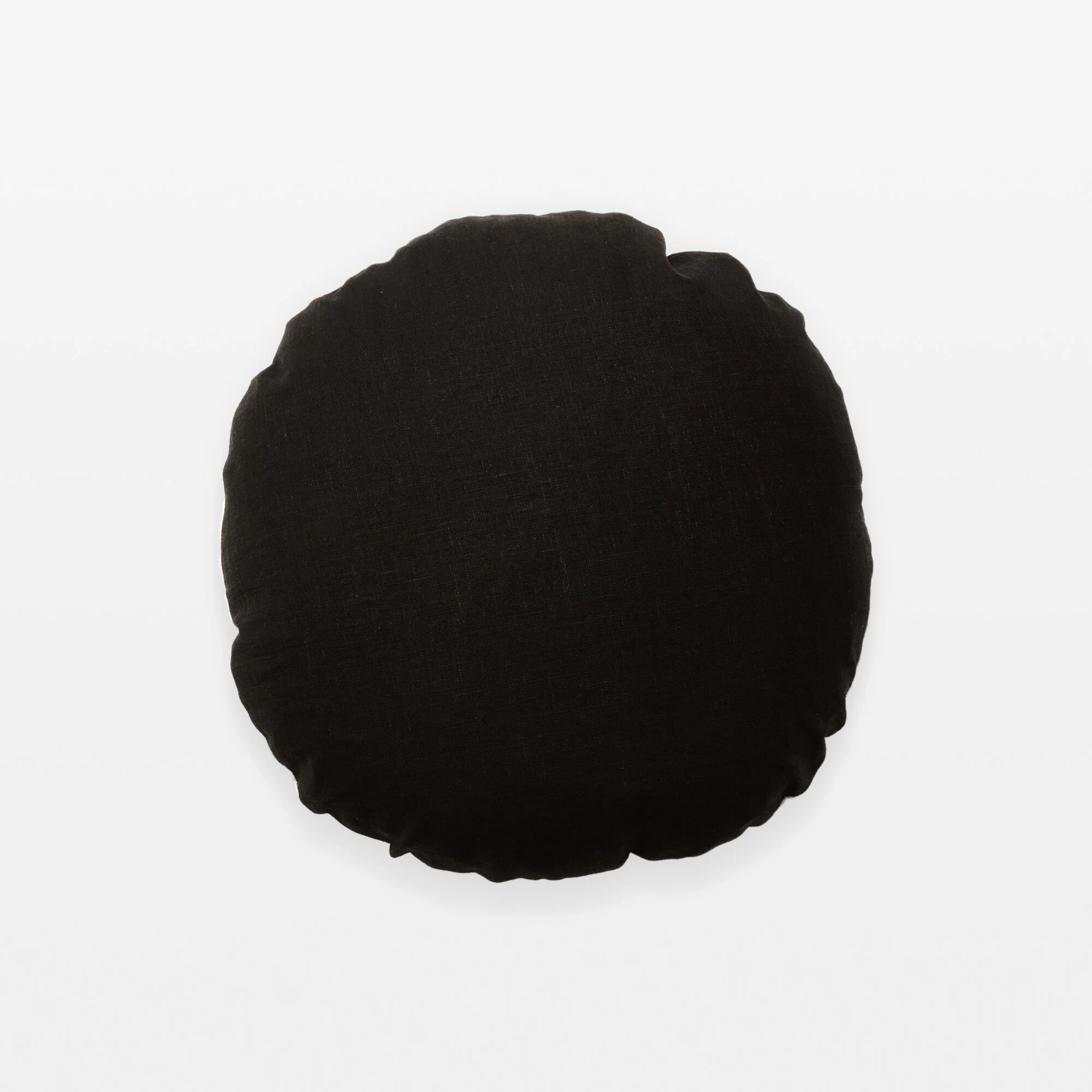 Check Round Cushion — Middle of Nowhere