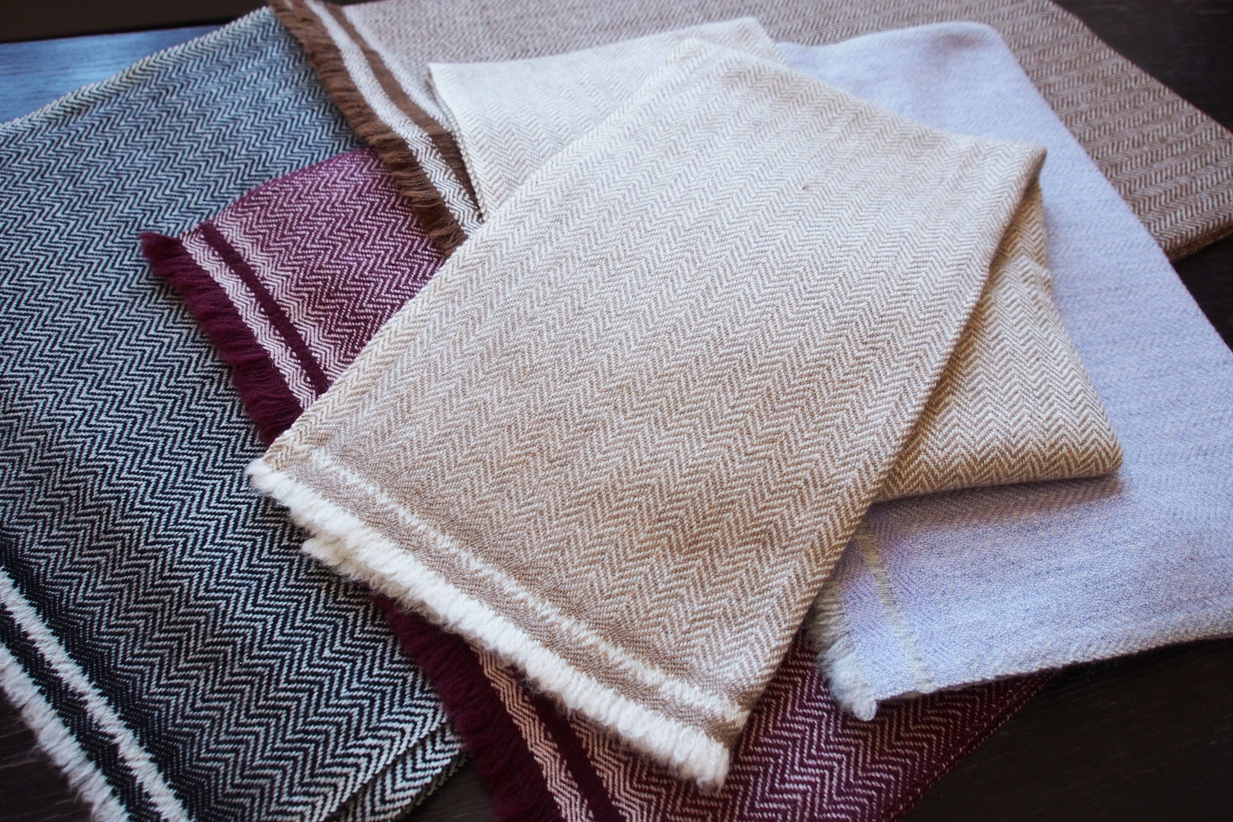 Cashmere/Merino Wool Herringbone — TWEEDLES