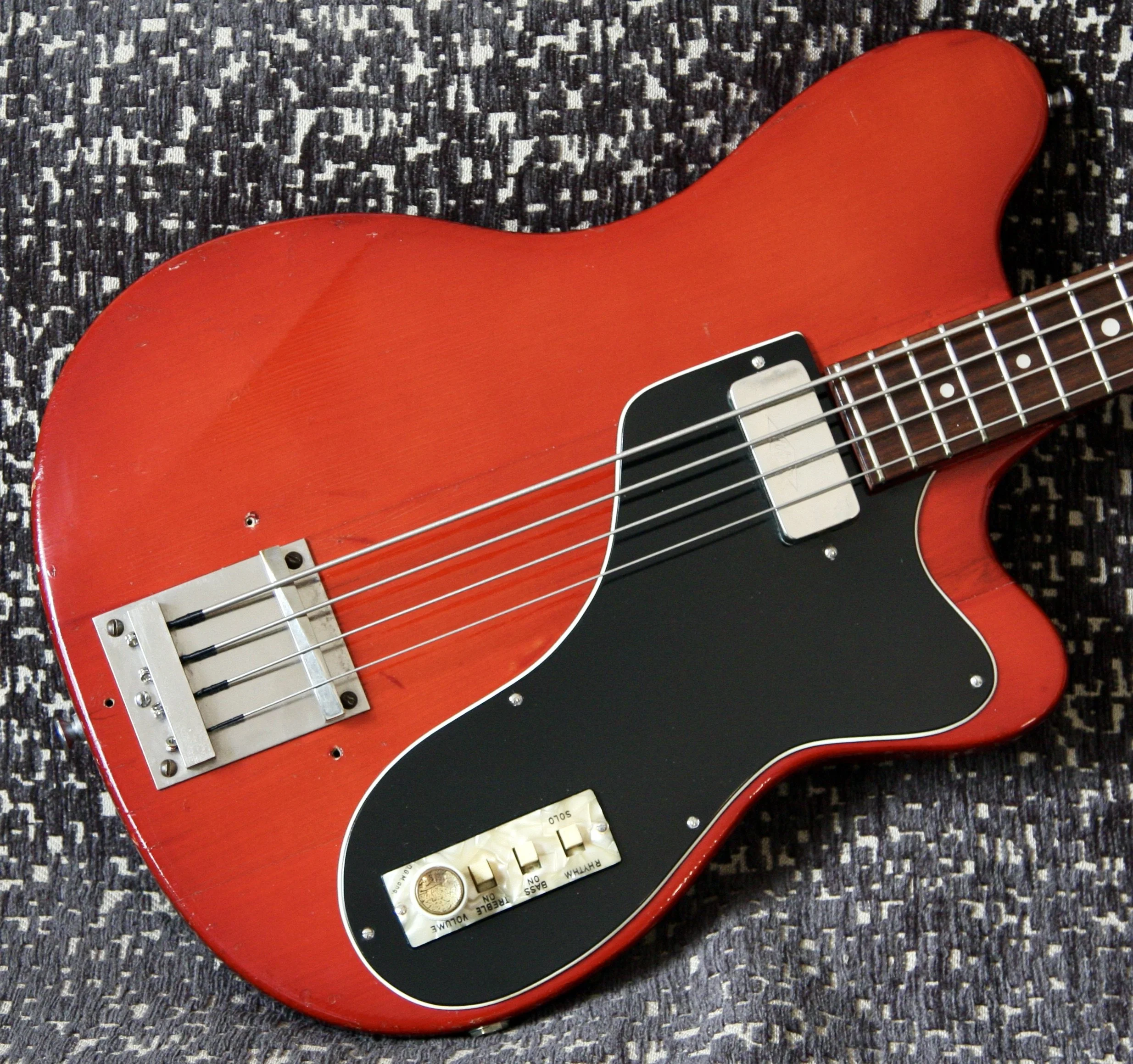 Sold - 1961 Höfner 182 E1 Bass — Guncotton Guitars