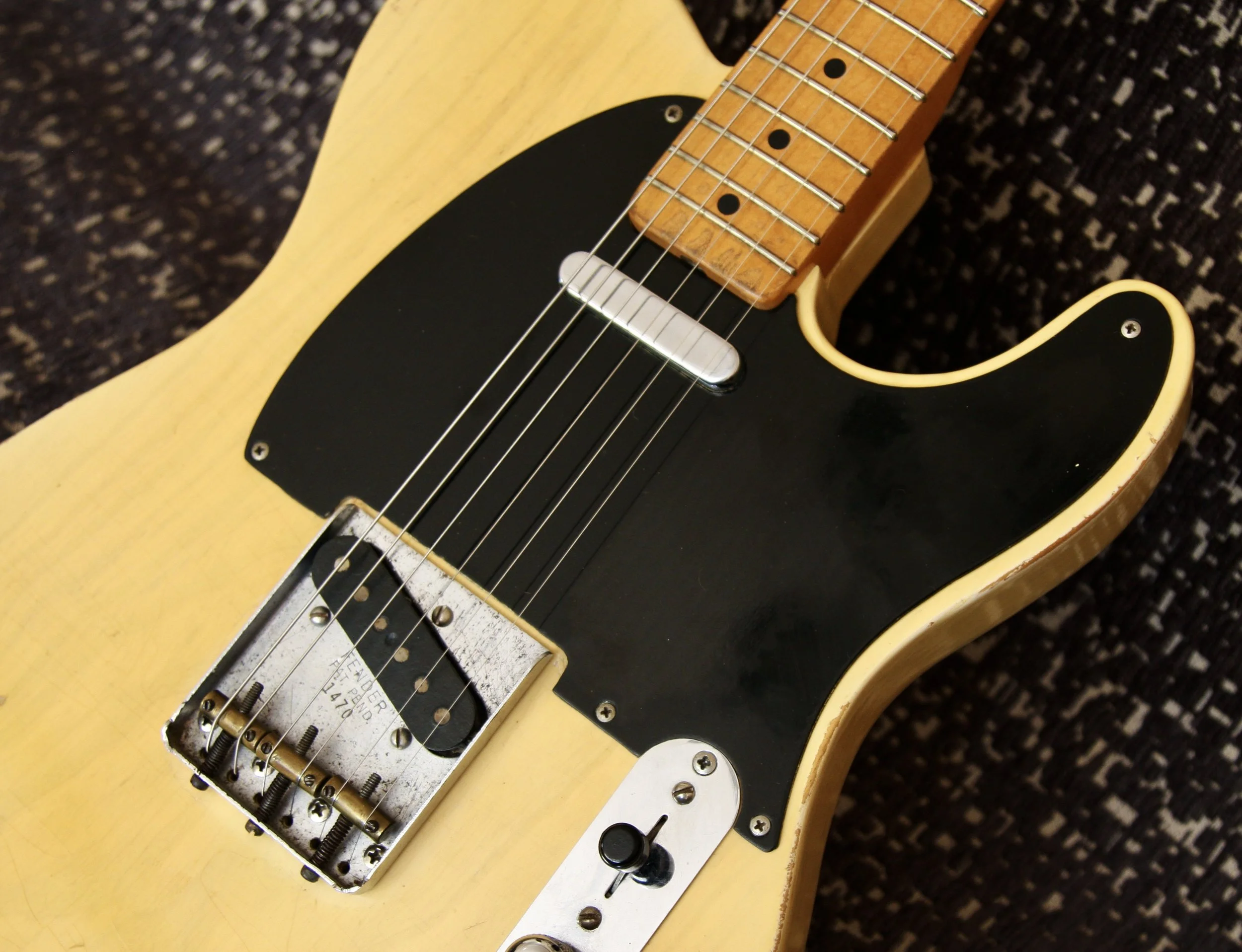 Sold - 1952 Fender Telecaster — Guncotton Guitars