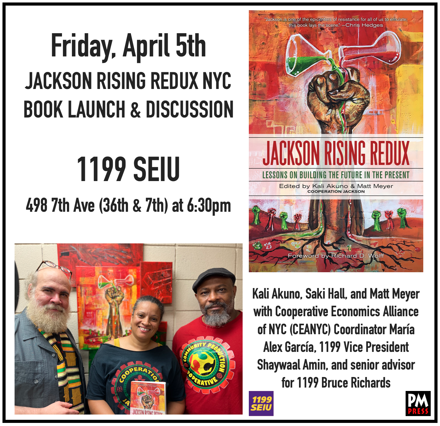 Jackson Rising Redux NYC Book Launch and Discussion — Cooperation Jackson