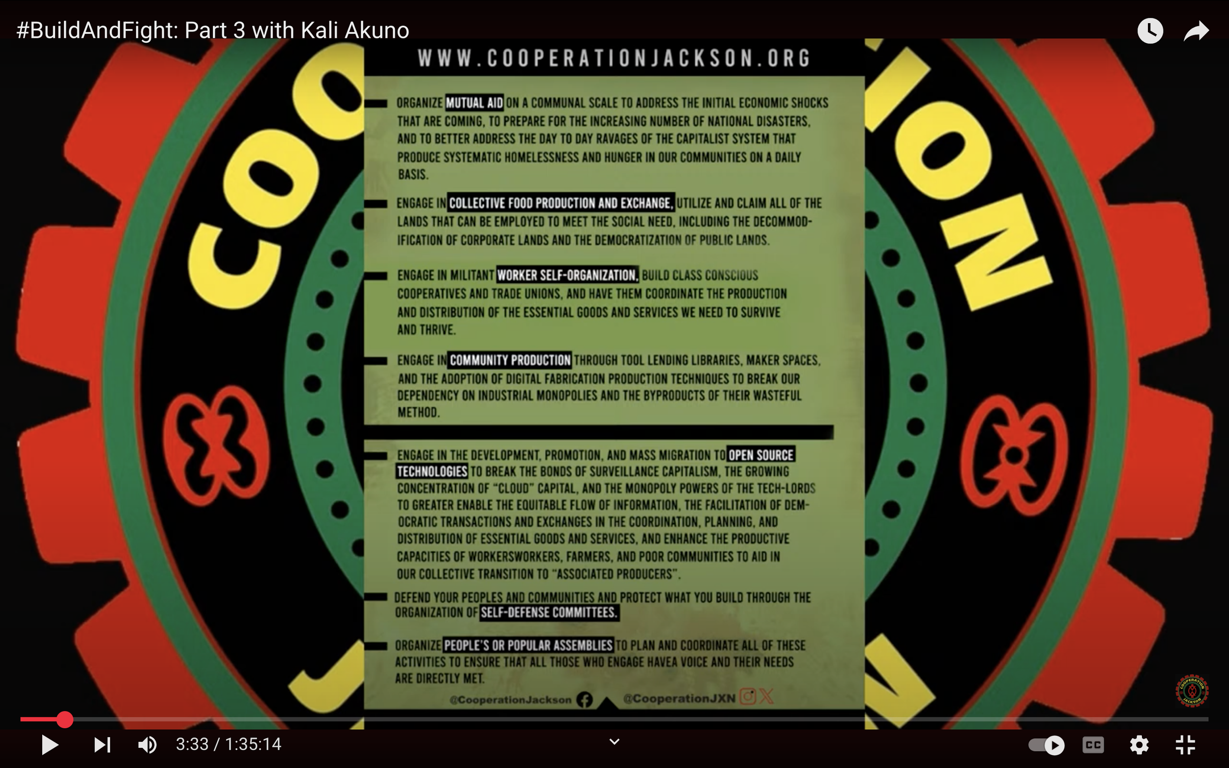 Cooperation Jackson