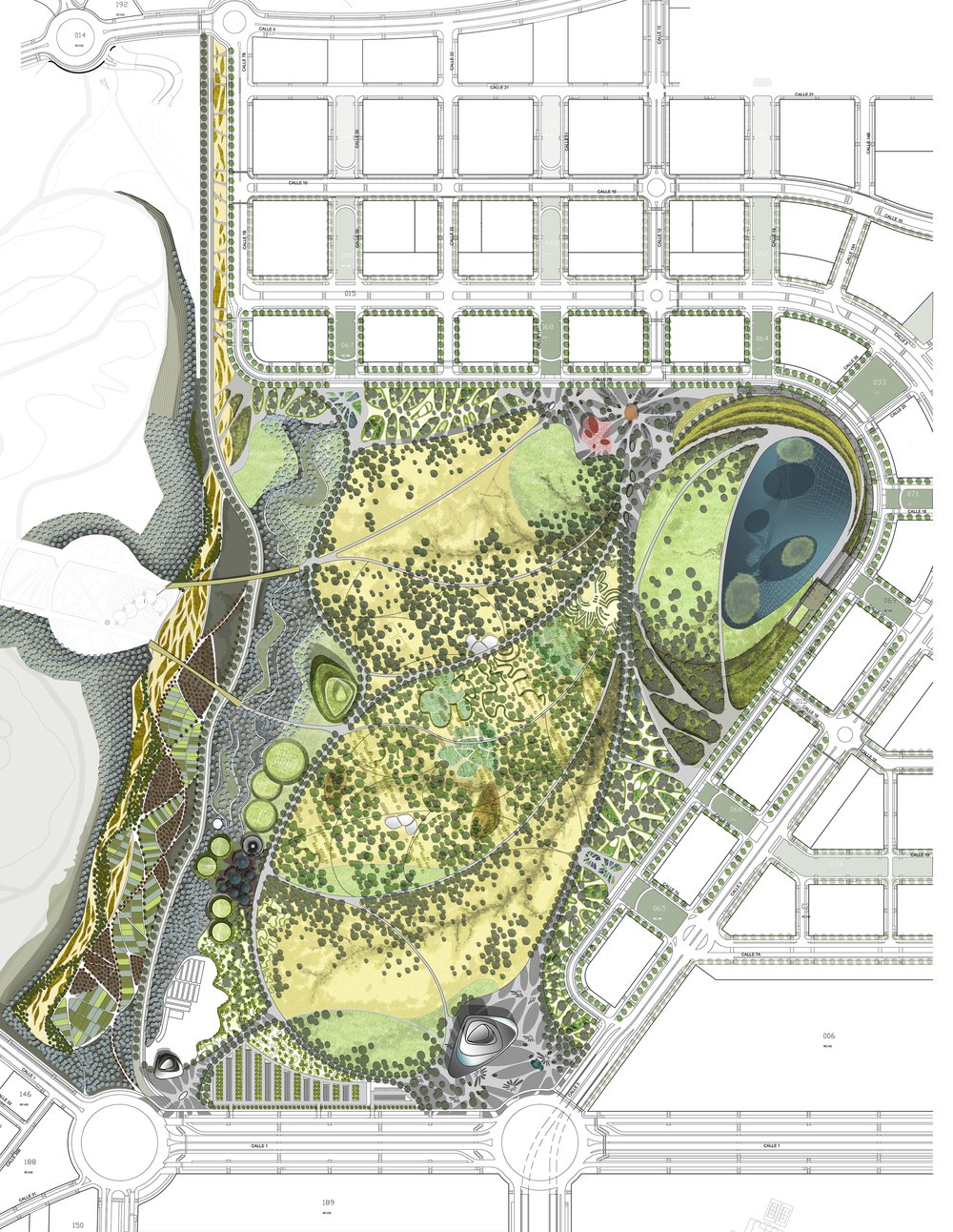 Valdebebas Park — nomad.studio : landscape architecture : design + art