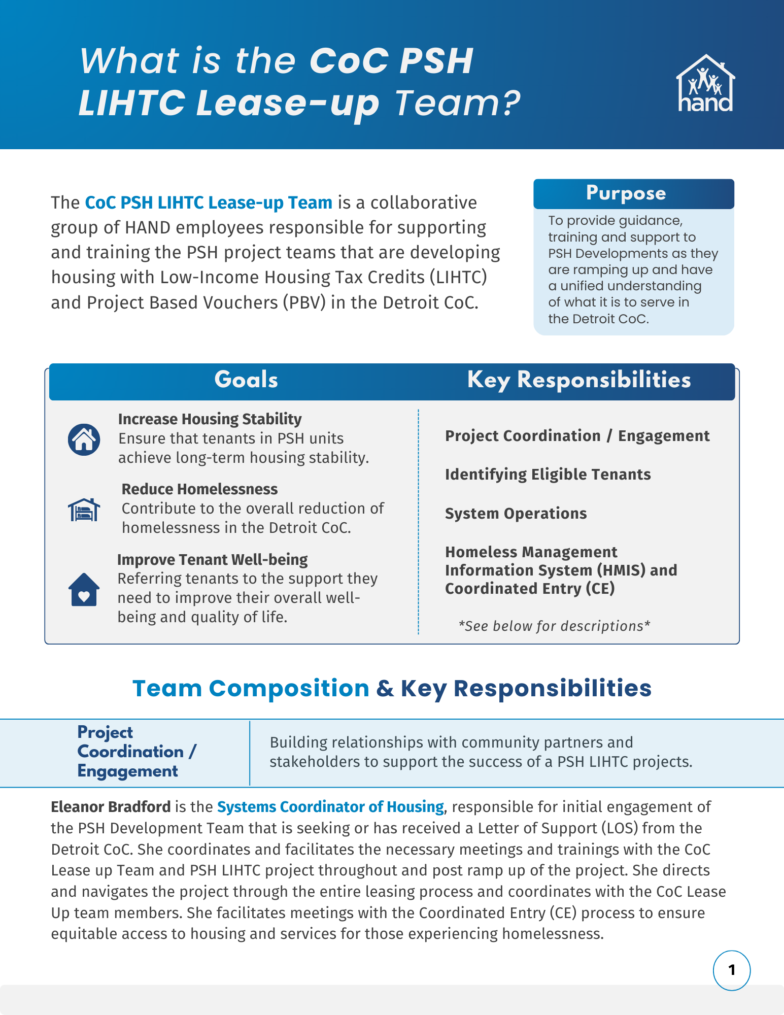 CoC Policies and Documents — Homeless Action Network of Detroit