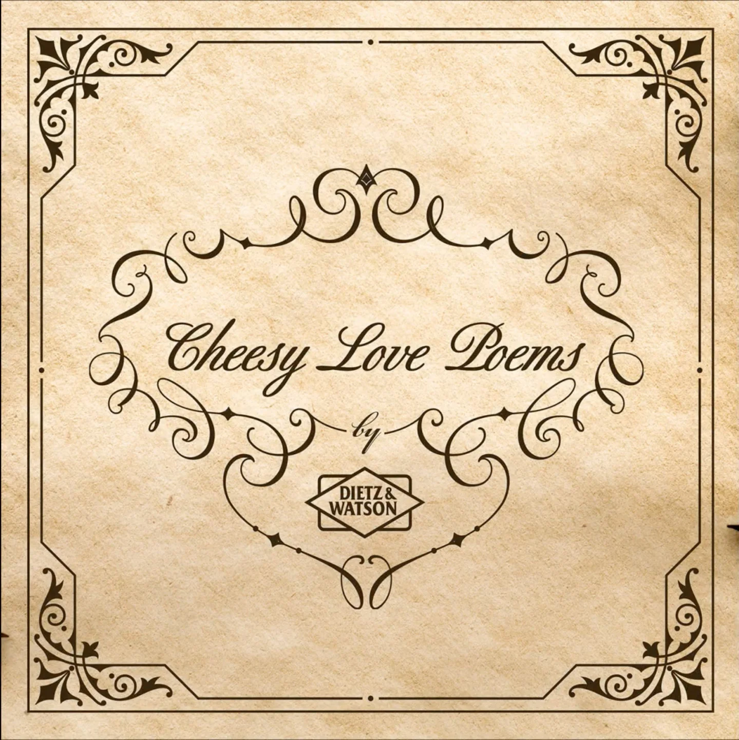 Dietz & Watson - Cheesy Love Poems — David Valento