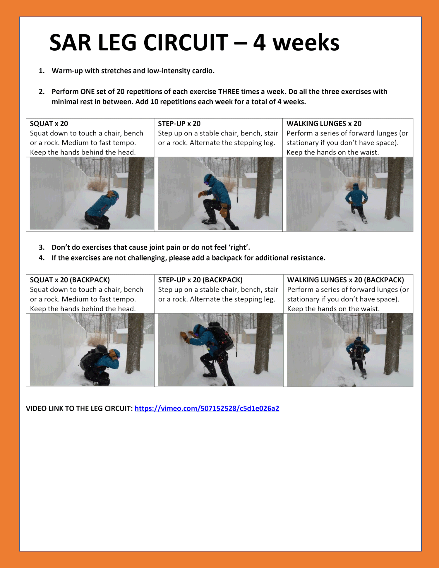 Tactical Fitness - Search and Rescue — Discover Movement