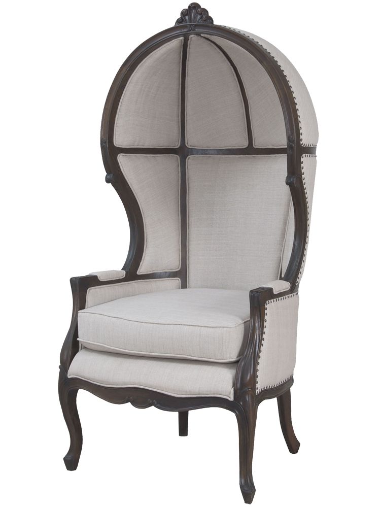 Reupholstered Porters Chair