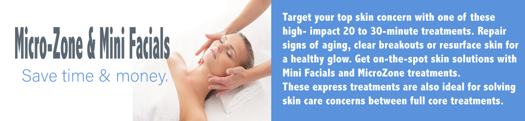 Mini Facials & Microzone Treatments in Exton, PA — Balance Hair Spa