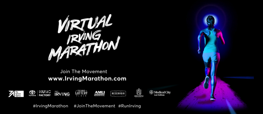 Virtual | Irving Marathon Running Series, Marathon, Half Marathon, 10K ...