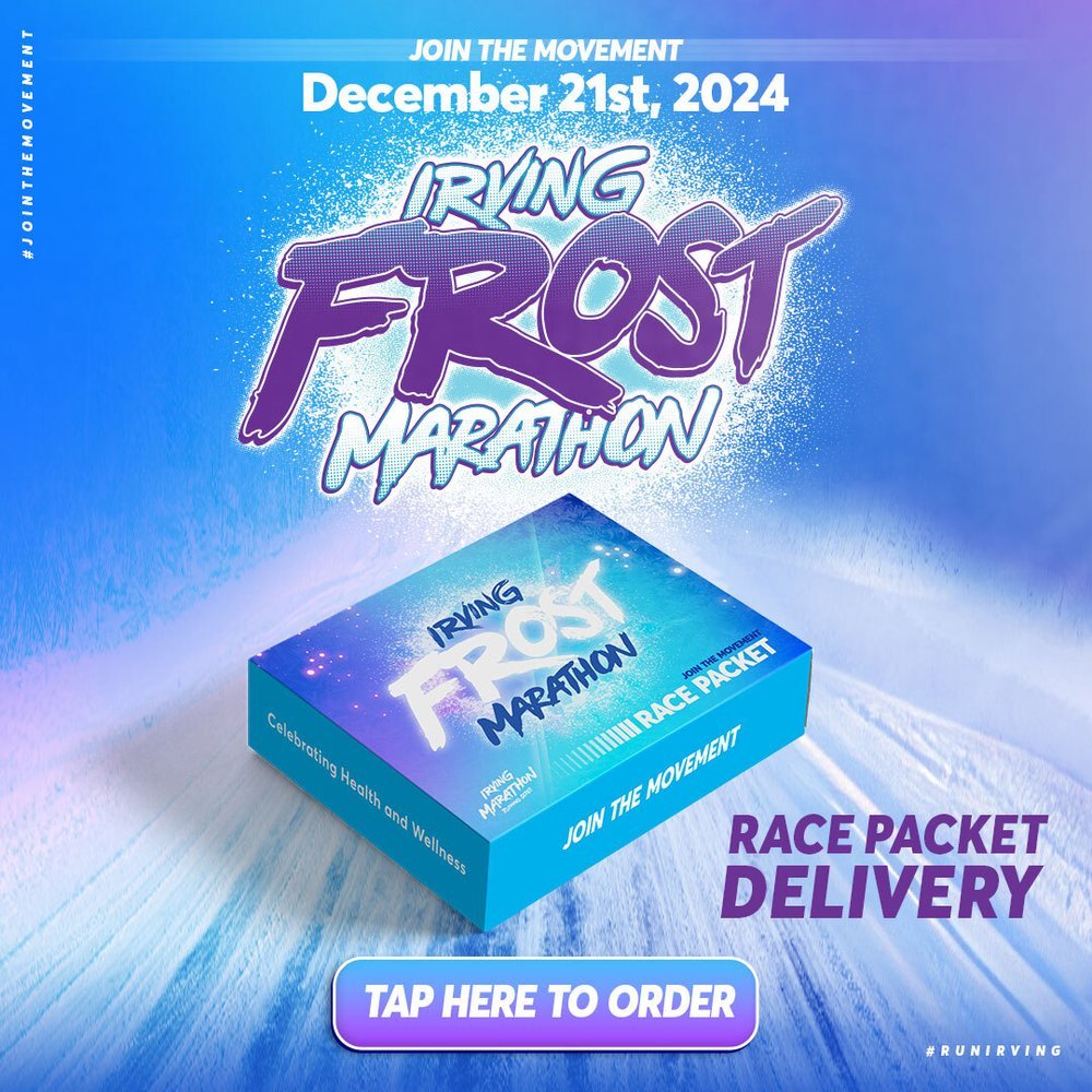 Race Packet Delivery | Irving Marathon Running Series, Marathon, Half ...