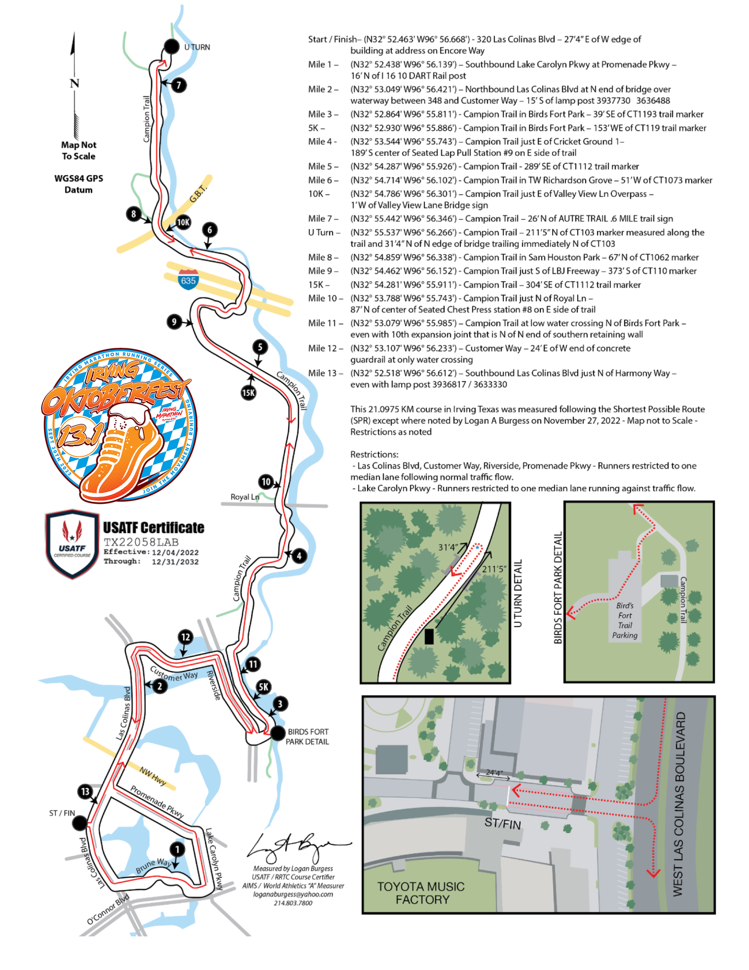 Irving Oktoberfest Half Marathon | Irving Marathon Running Series ...