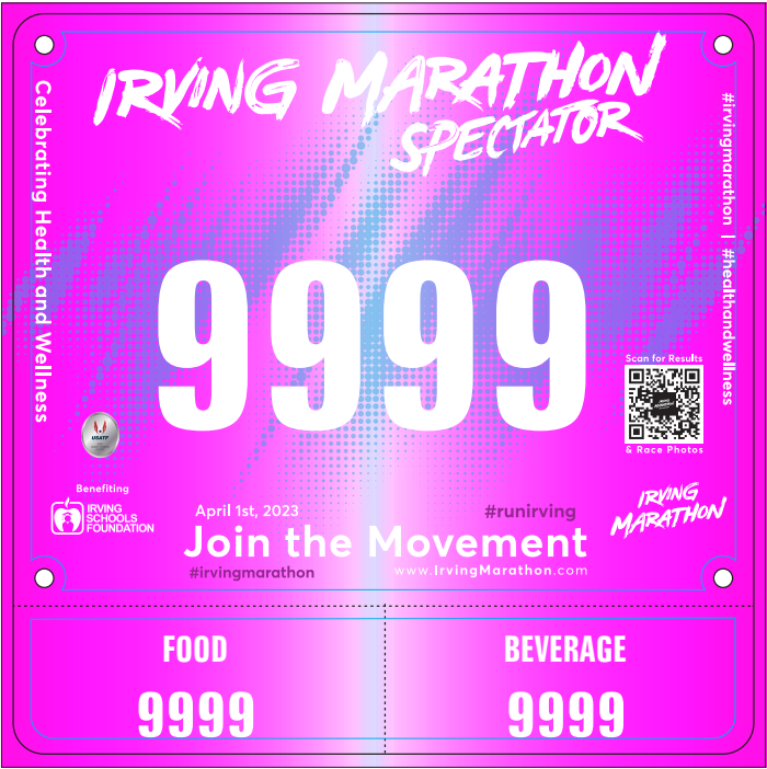 Spectator Info | Irving Marathon Running Series in Irving, TX @ Toyota ...