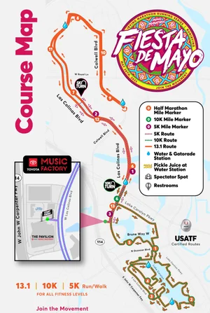 Fiesta De Mayo Half Marathon | Irving Marathon Running Series, Marathon ...
