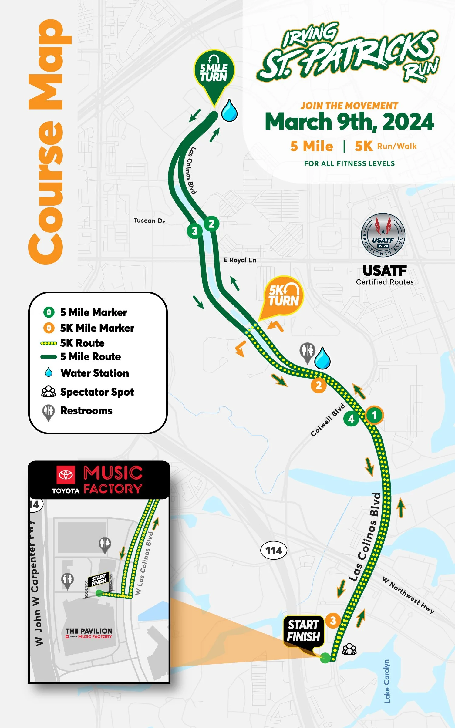 Irving St. Patrick's Run | Irving Marathon Running Series