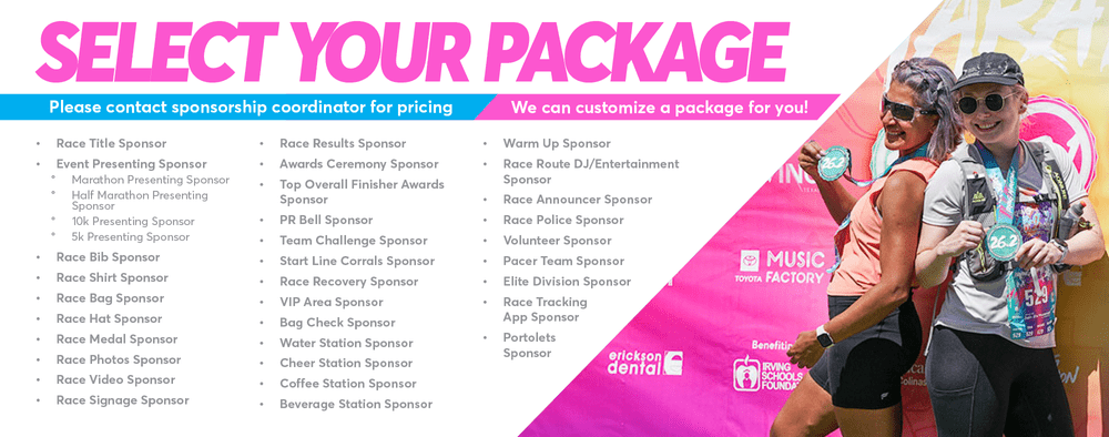 Irving Marathon Running Series Sponsorship Opportunities | Irving ...