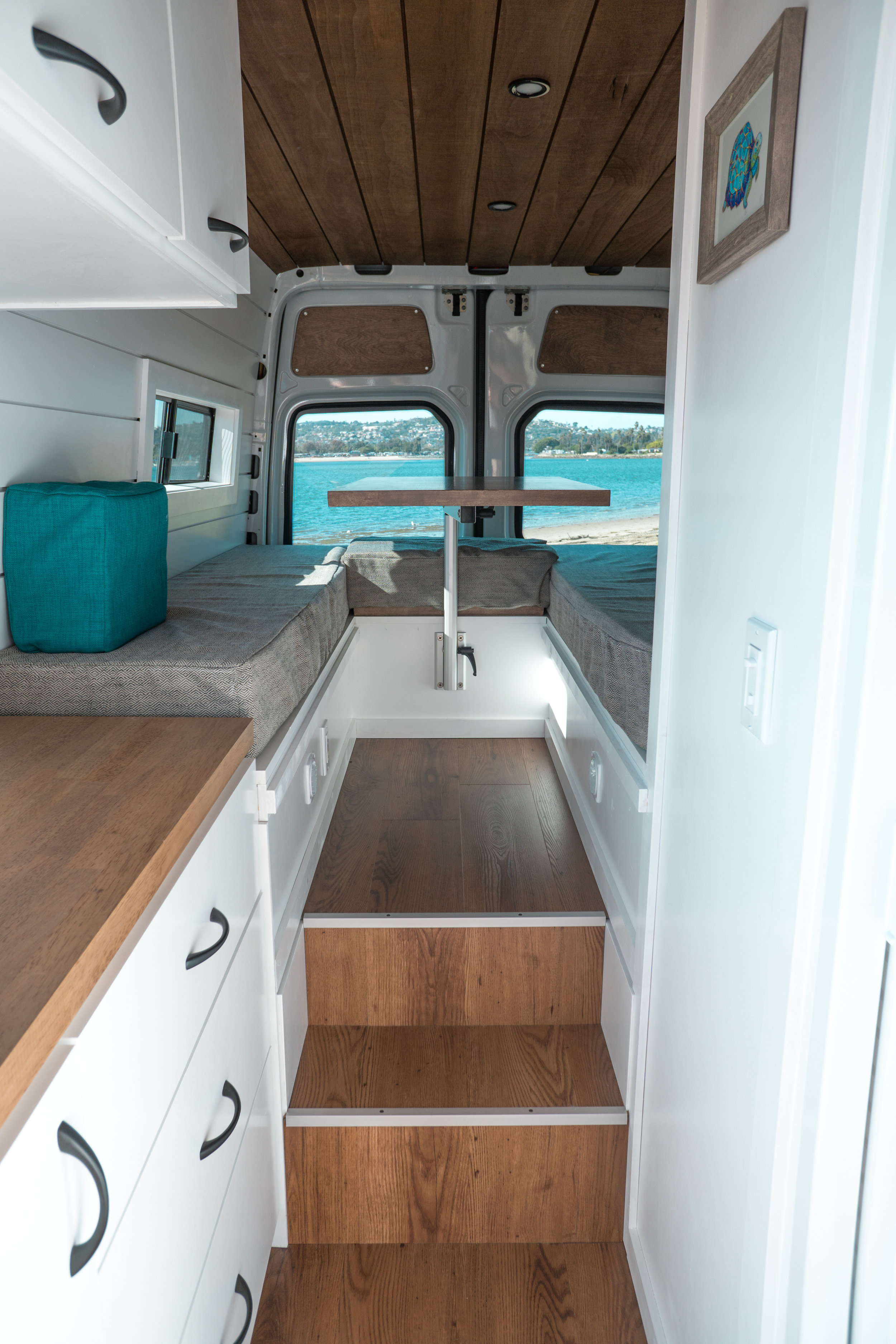 OUR VAN BUILD WORK | Mercedes Sprinter Van Conversion with Bathroom ...