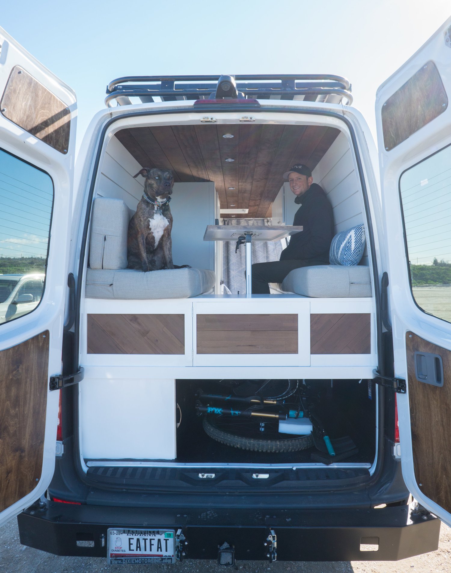 OUR VAN BUILD WORK | Mercedes Sprinter Van Conversion with Bathroom ...