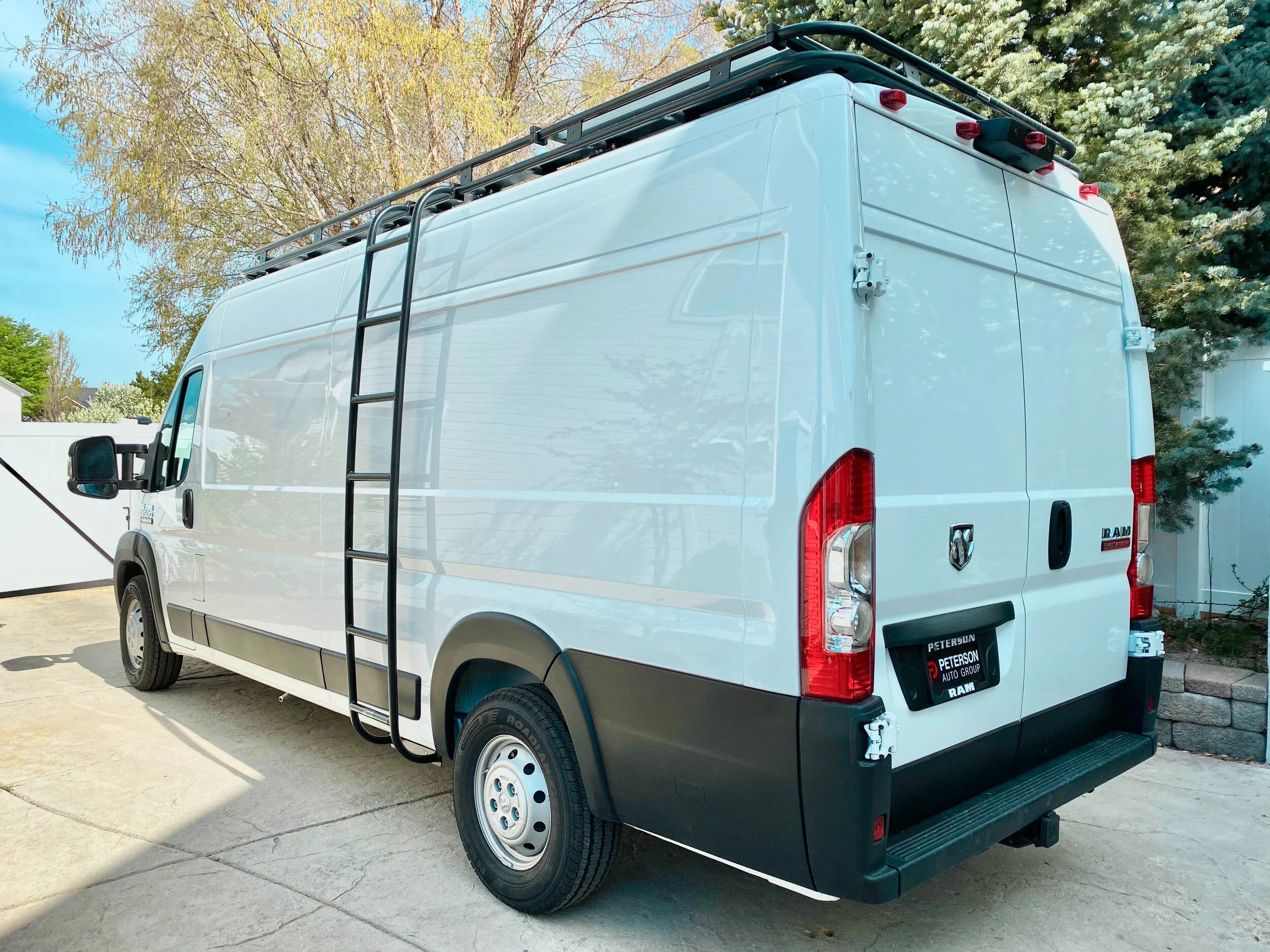 VAN TOUR | 159" Extended Promaster Van Conversion with Full Bathroom ...