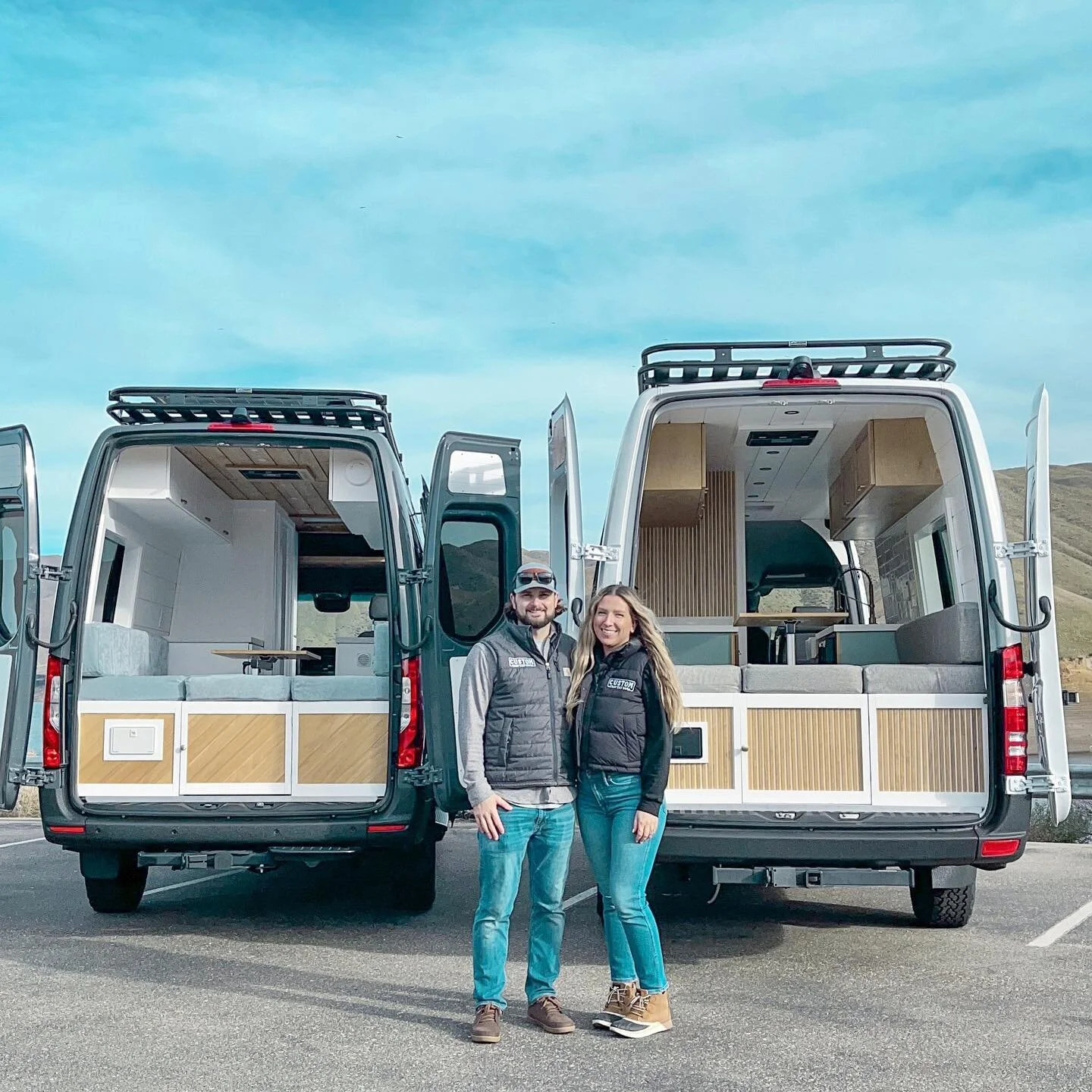 Sara & Alex James - Custom Crafted Vans