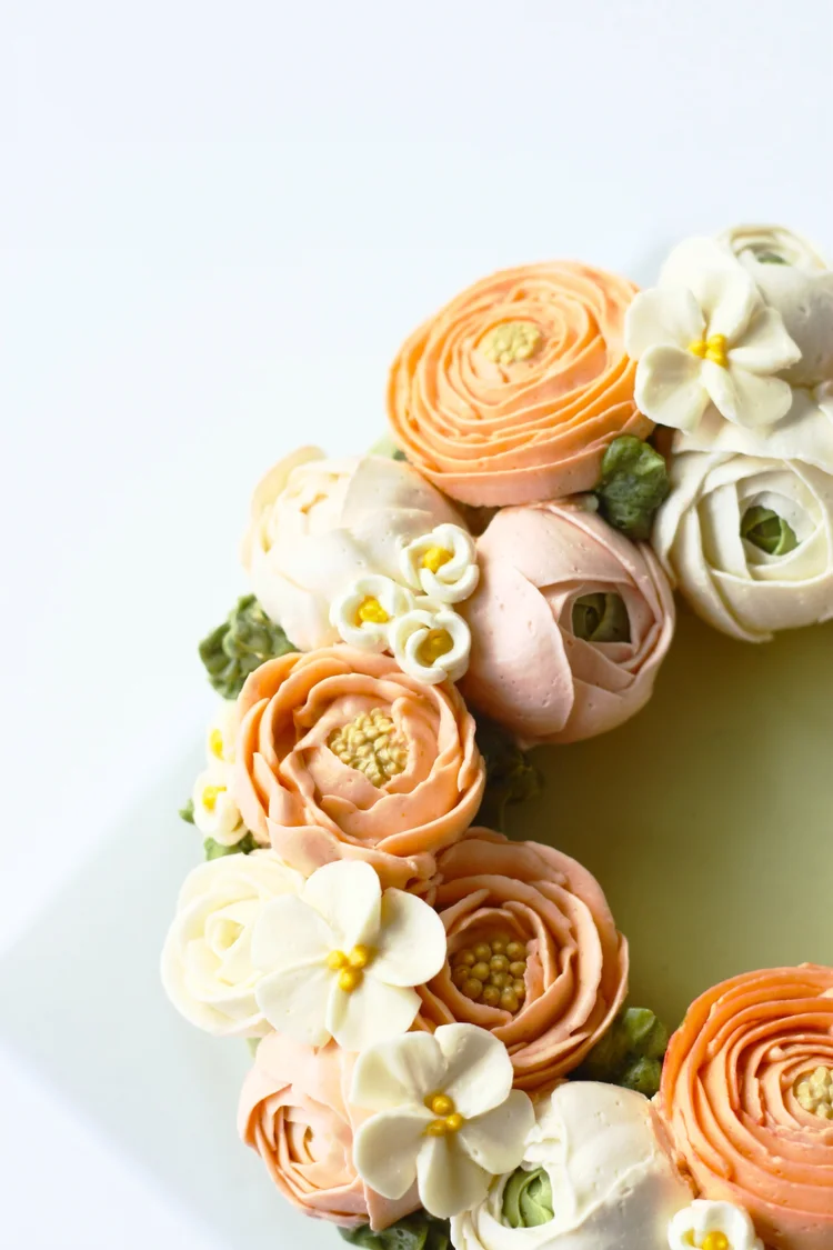 Spring Wreath Cake — Eat Cake Be Merry