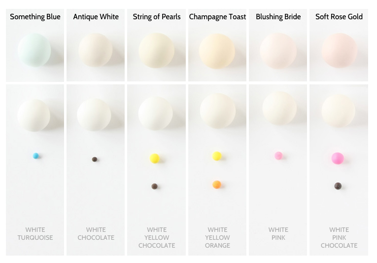 White Wedding Color Collection — Eat Cake Be Merry