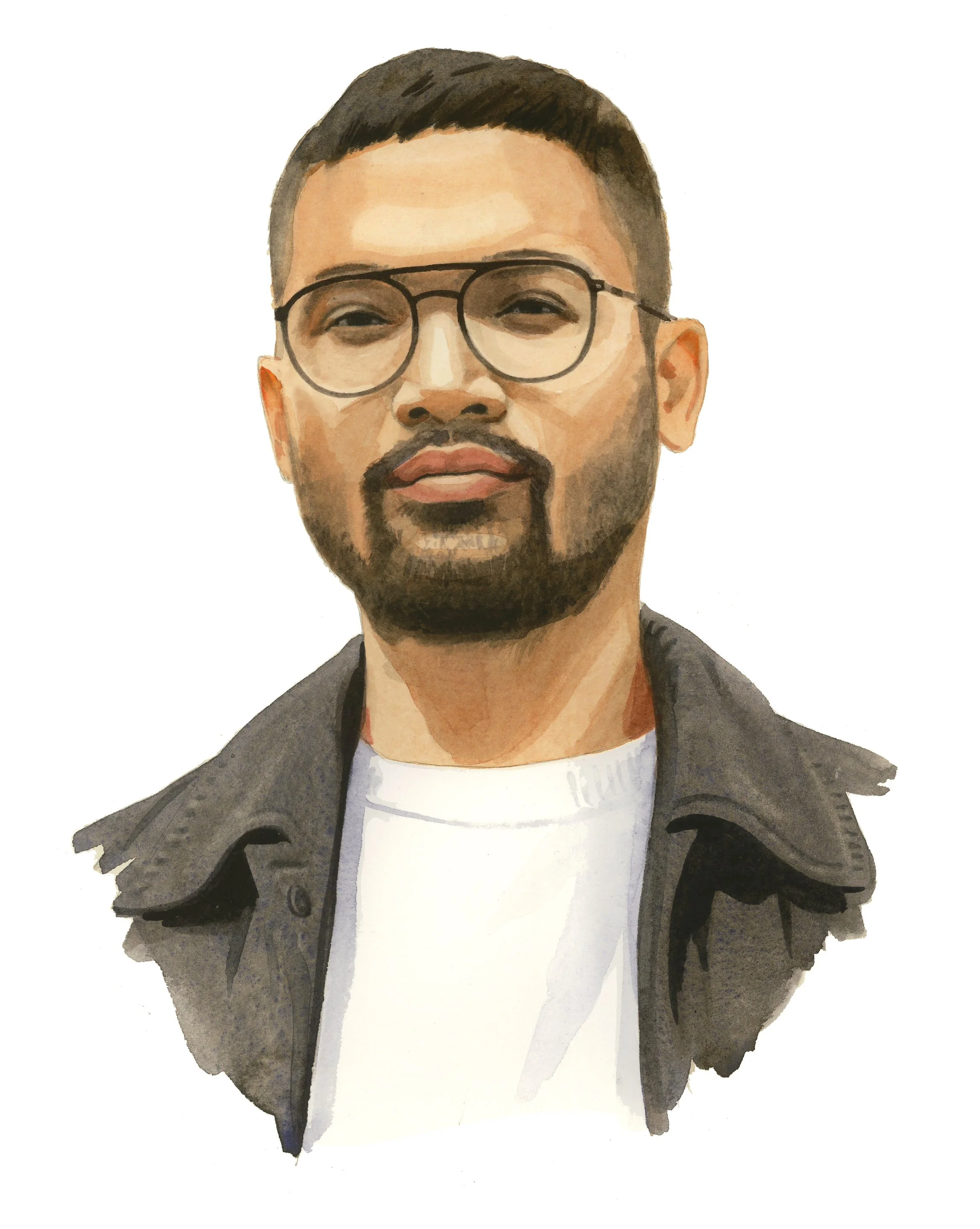 PORTRAITS — JOE McKENDRY ILLUSTRATION