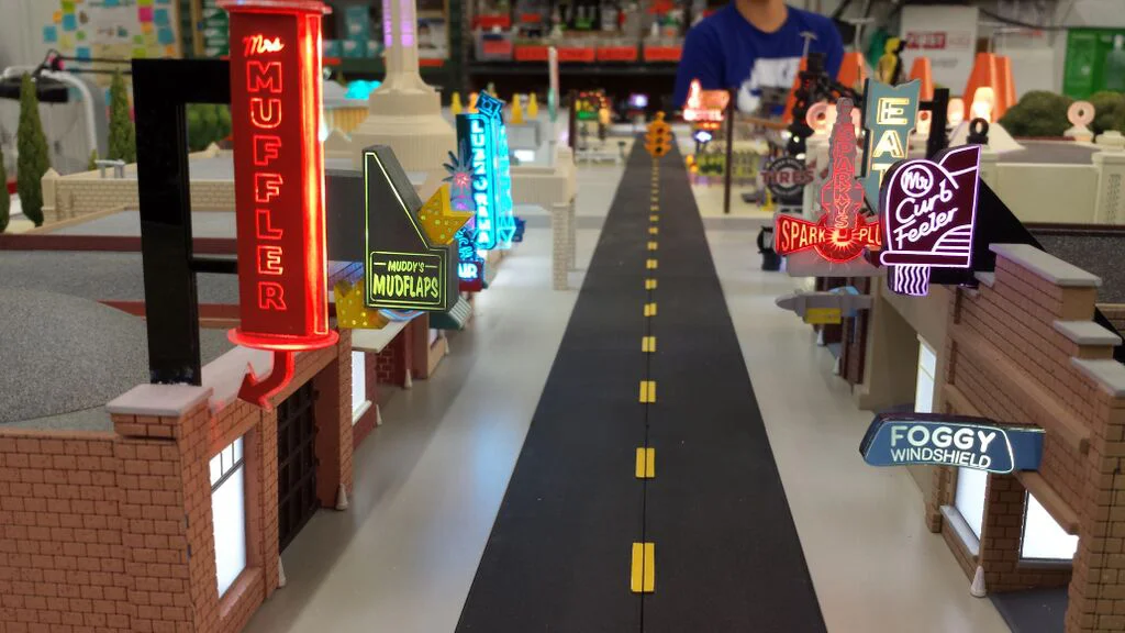 Radiator Springs Model for D23 2015 — SCPS