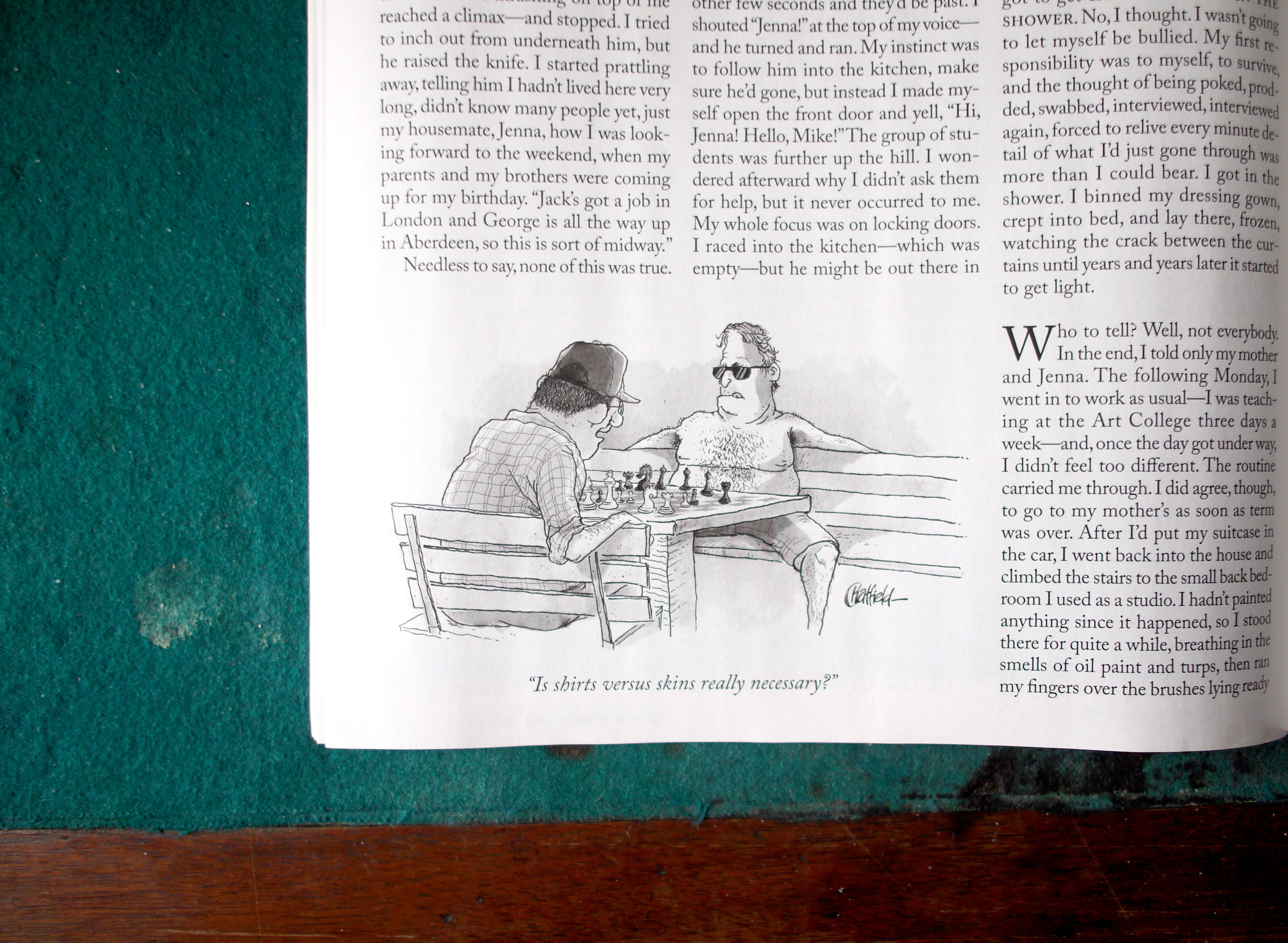 Cartoon in this week's New Yorker (April 15, 2019 edition) - New Yorker ...