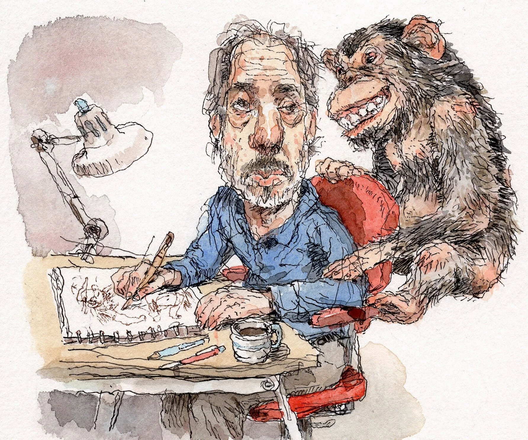 Artist Spotlight: John Cuneo - New Yorker Cartoonist Jason Chatfield