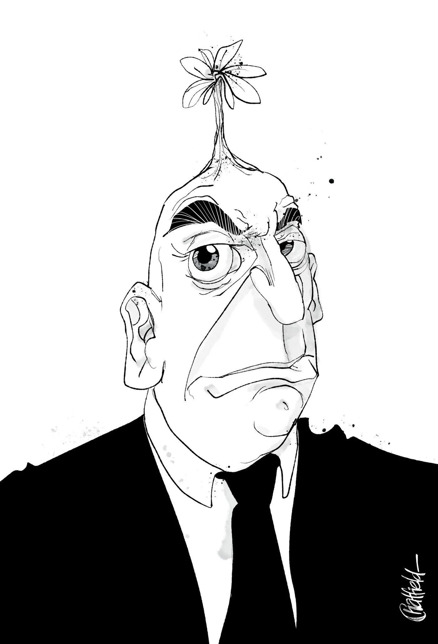 One for me, One for you. - New Yorker Cartoonist Jason Chatfield