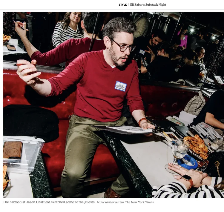 New Yorker Cartoonist Jason Chatfield - Blog