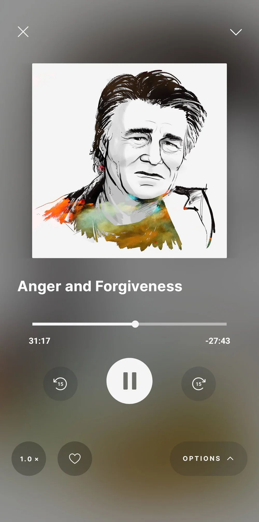 Waking Up Portraits: David Whyte on Anger & Forgiveness - New Yorker Cartoonist Jason Chatfield