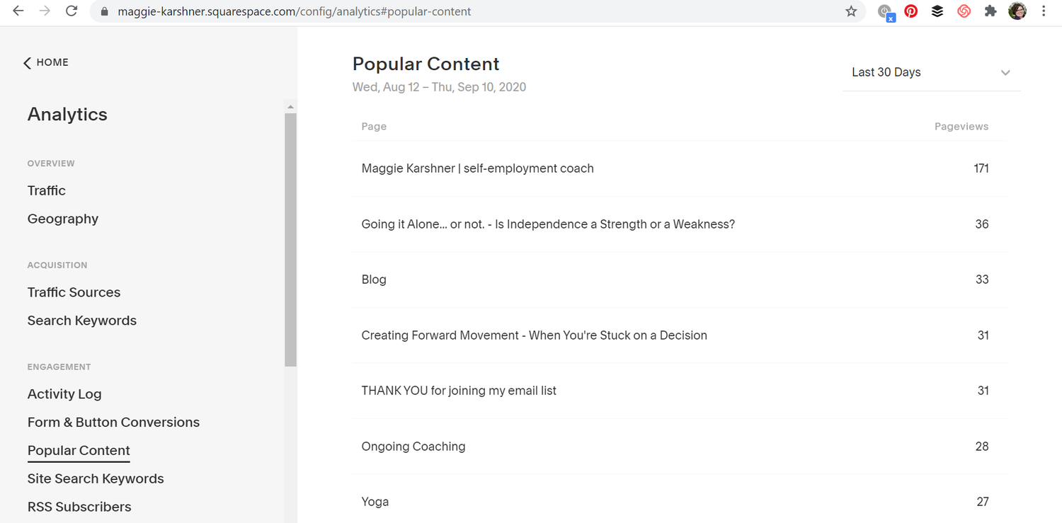 How to Conquer Simple Strong Website Analytics — Maggie Karshner, self ...