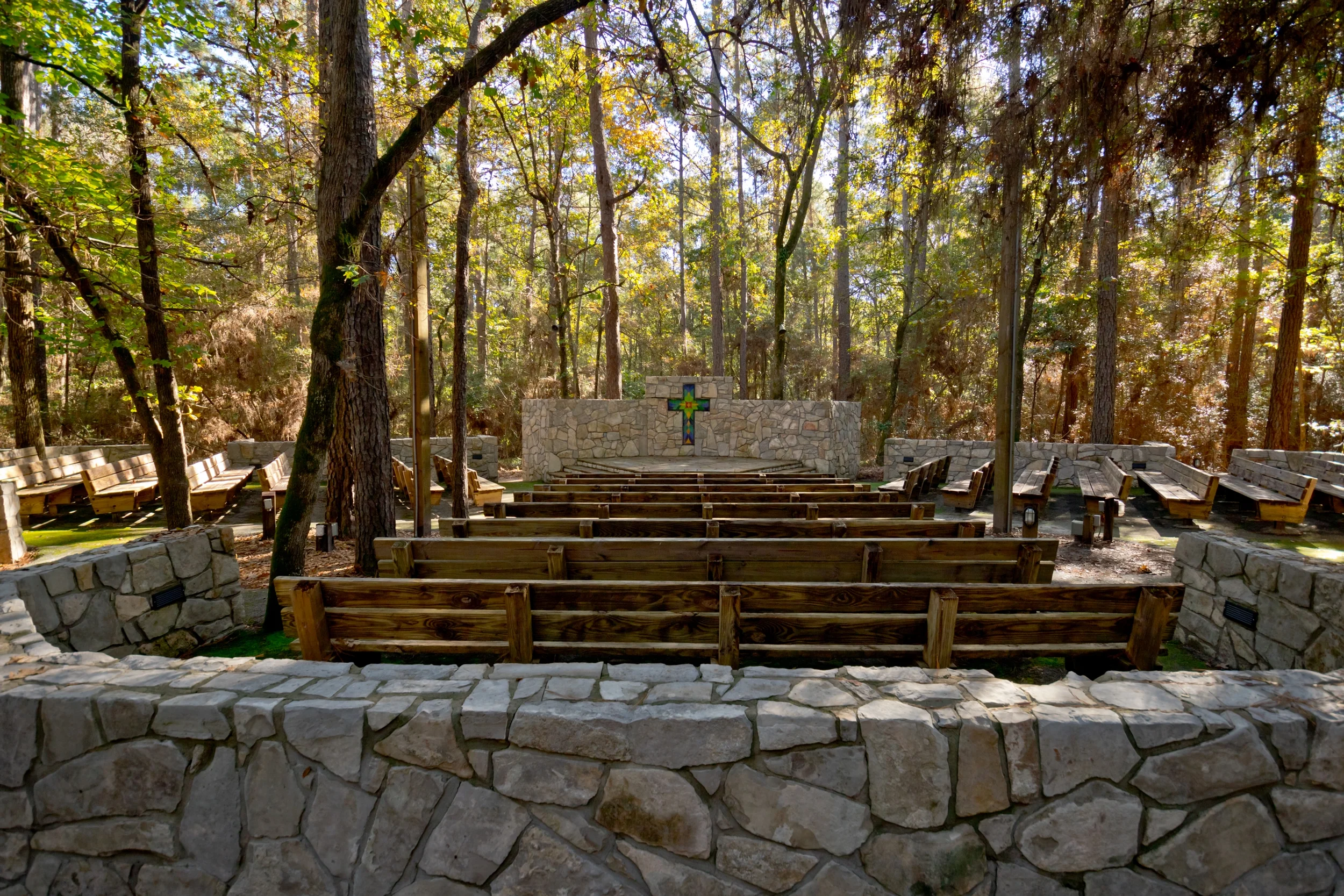 Outdoor Meeting Areas — Trinity Pines Conference Center