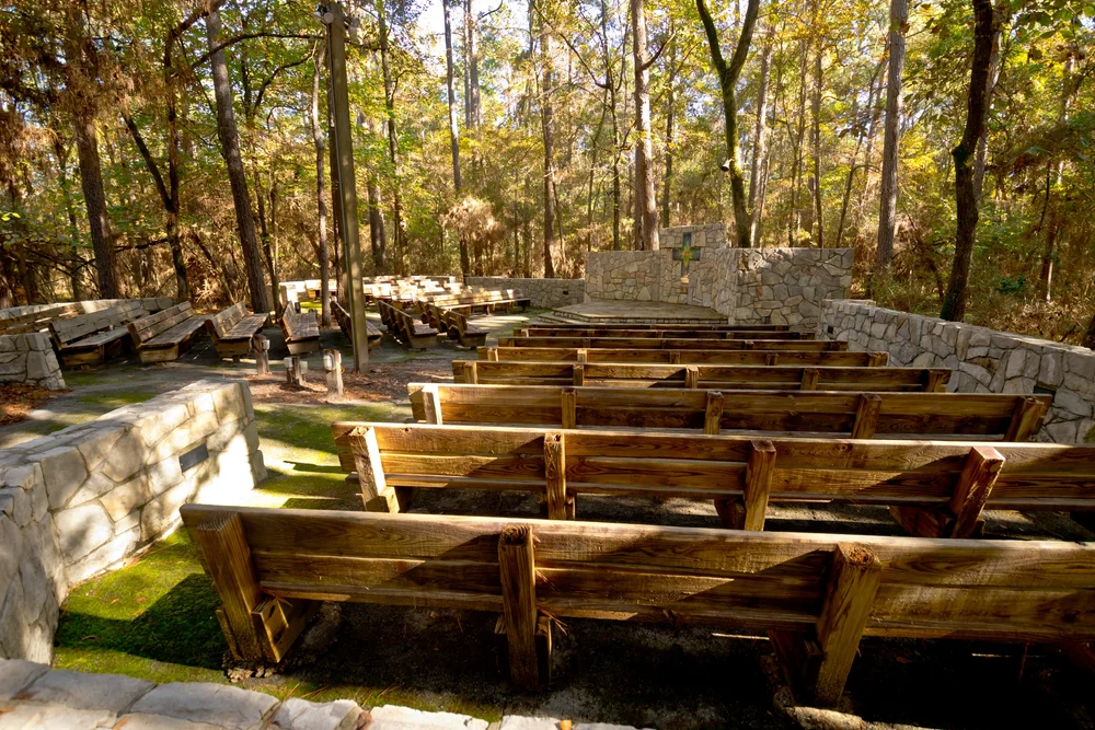 Outdoor Meeting Areas — Trinity Pines Conference Center