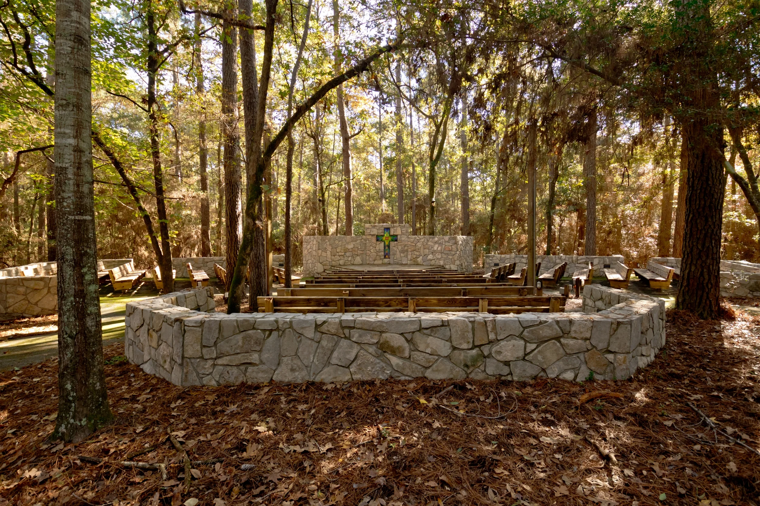 Outdoor Meeting Areas — Trinity Pines Conference Center