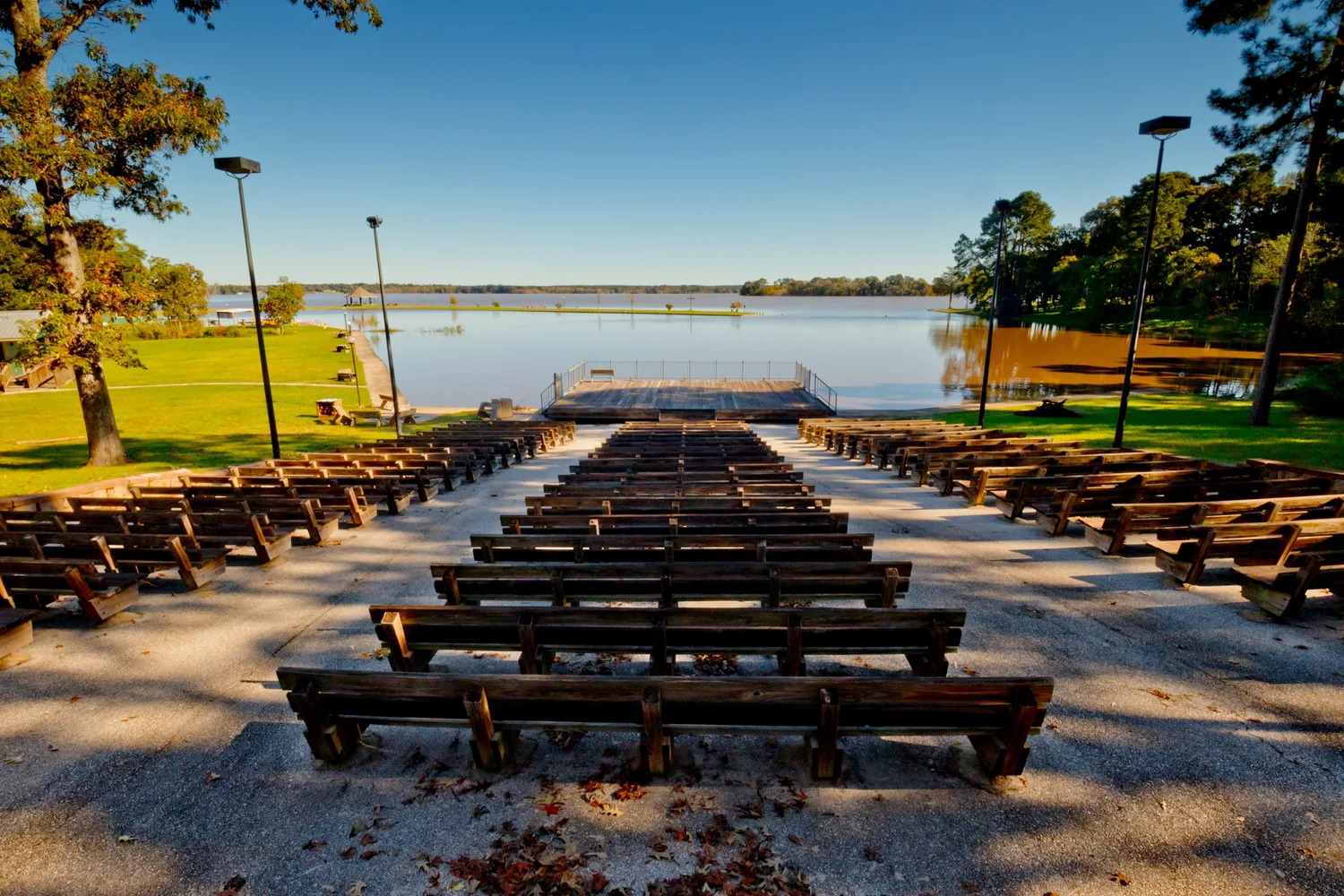 Outdoor Meeting Areas — Trinity Pines Conference Center