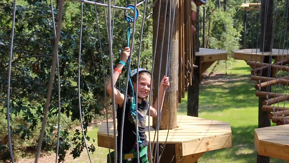 Adventure Course — Trinity Pines Conference Center