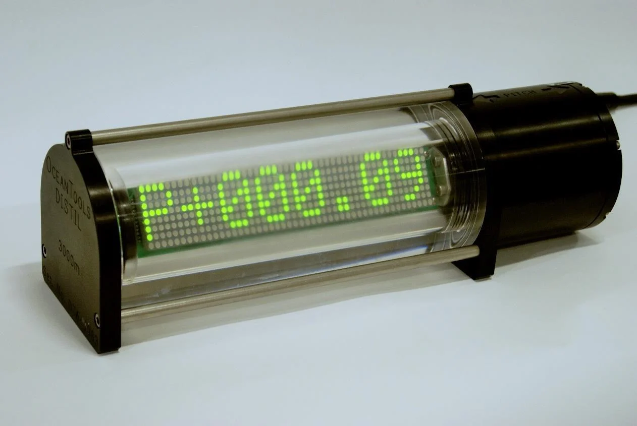 OceanTools : DISTIL Subsea Displays with Integral Tilt Sensors