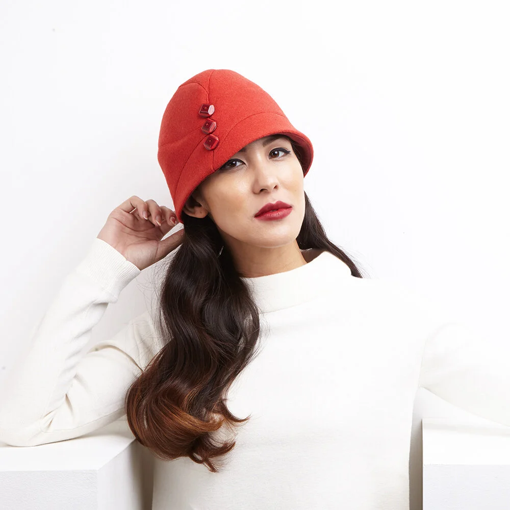 Style Guide｜Women’s Designer Hats｜What to wear if you have a round face ...