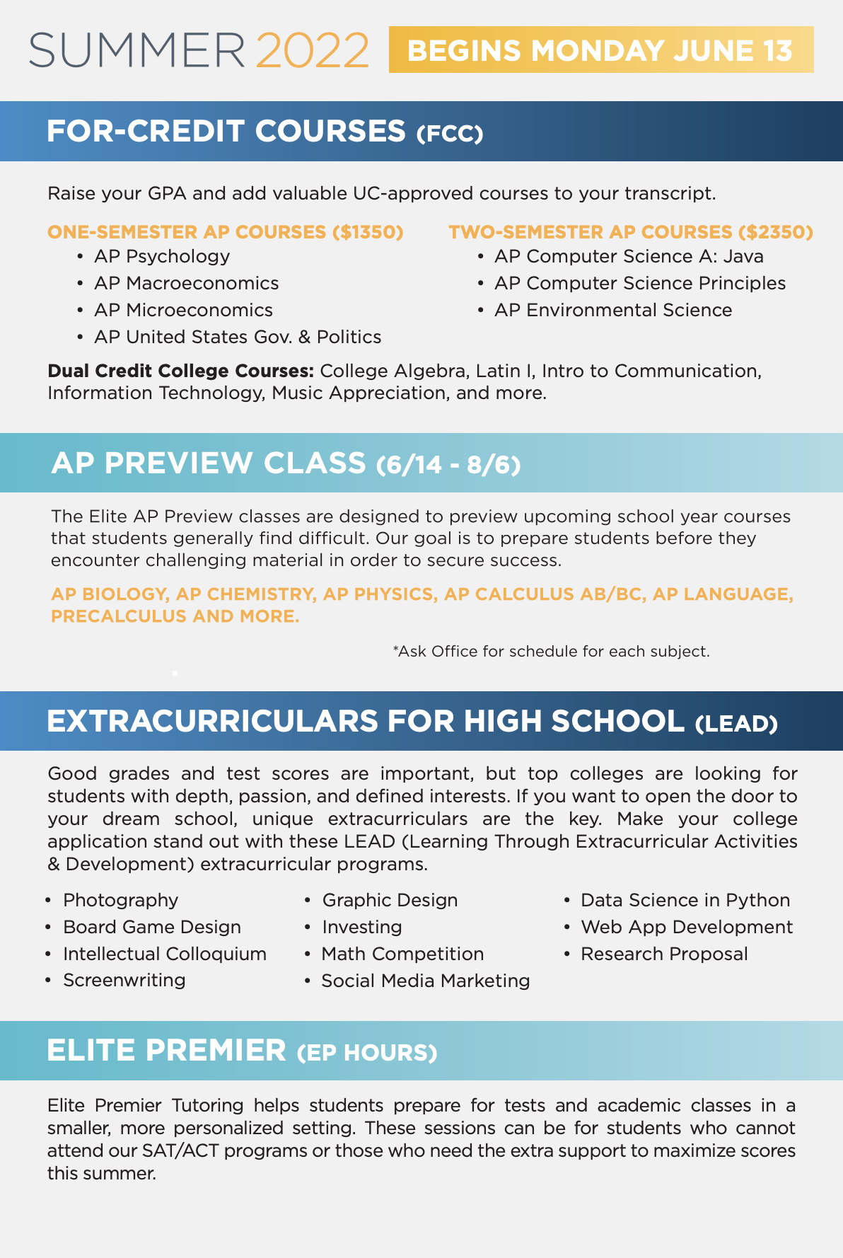 Elite Prep Thousand Oaks — Elite Educational Institute