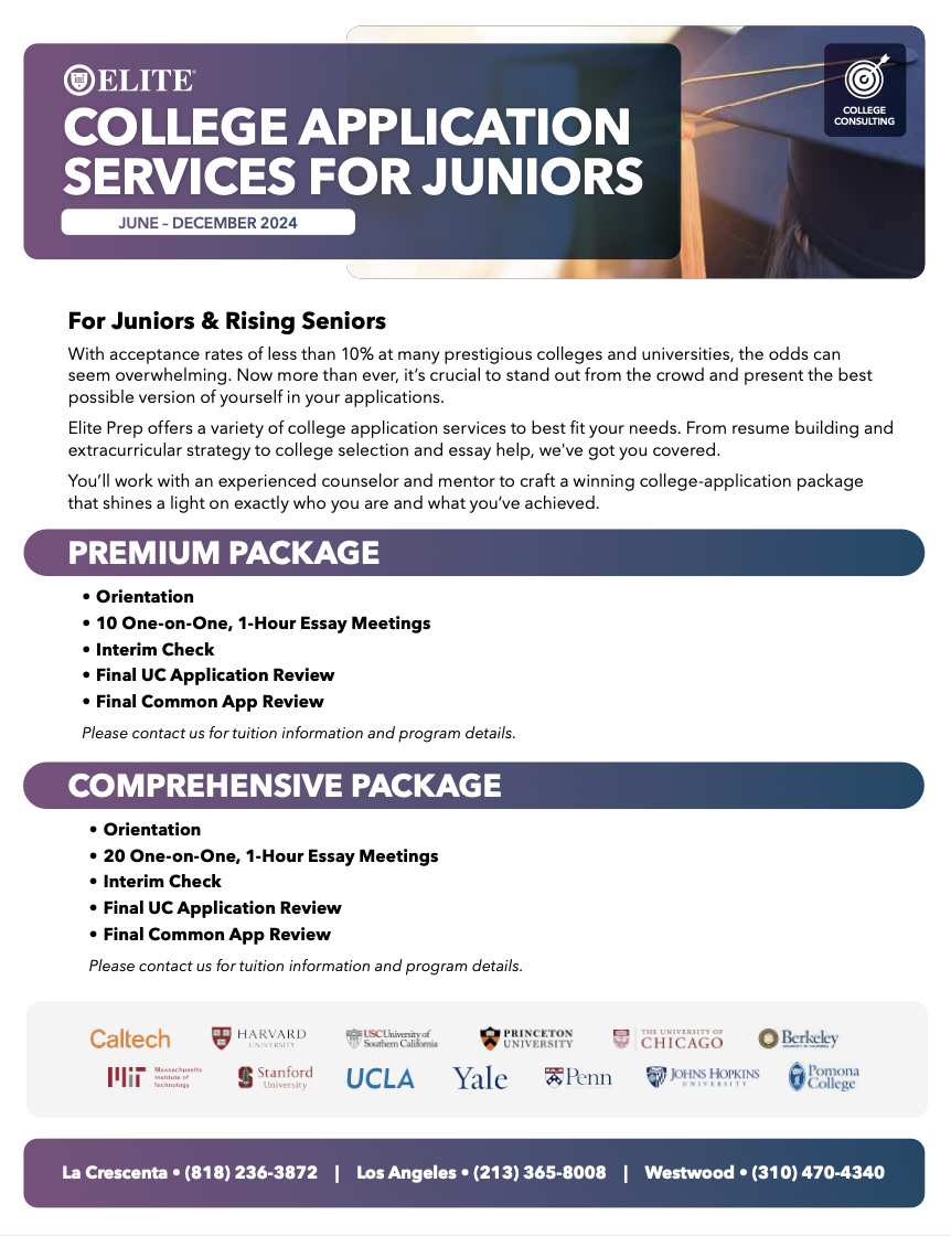 Elite Prep Los Angeles — Elite Educational Institute