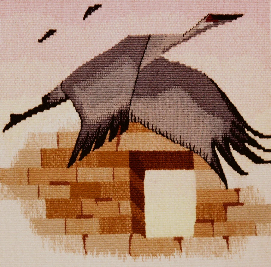 Winter Home — Elizabeth Buckley Tapestry Artist