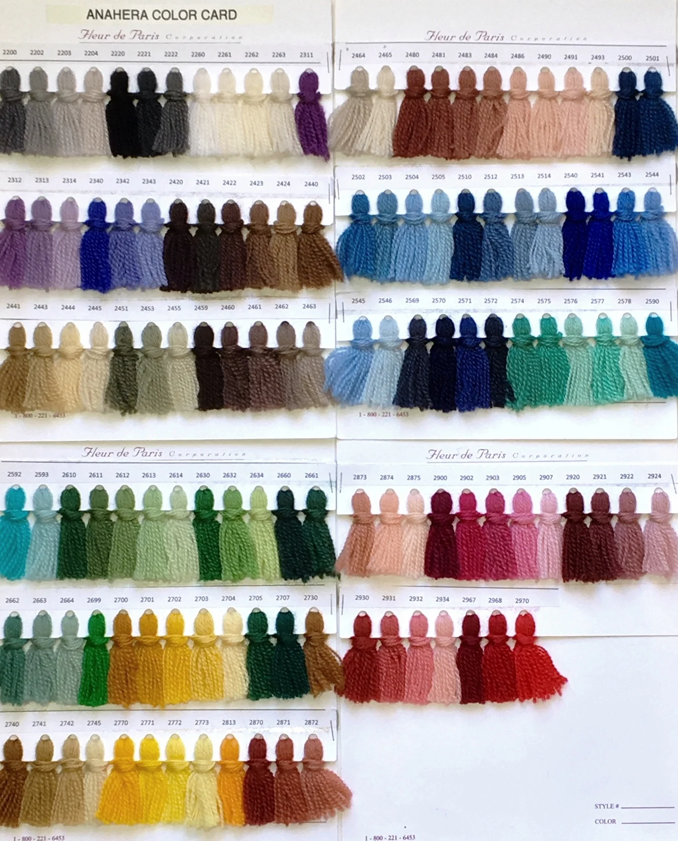 Anahera Yarn — Elizabeth Buckley Tapestry Artist