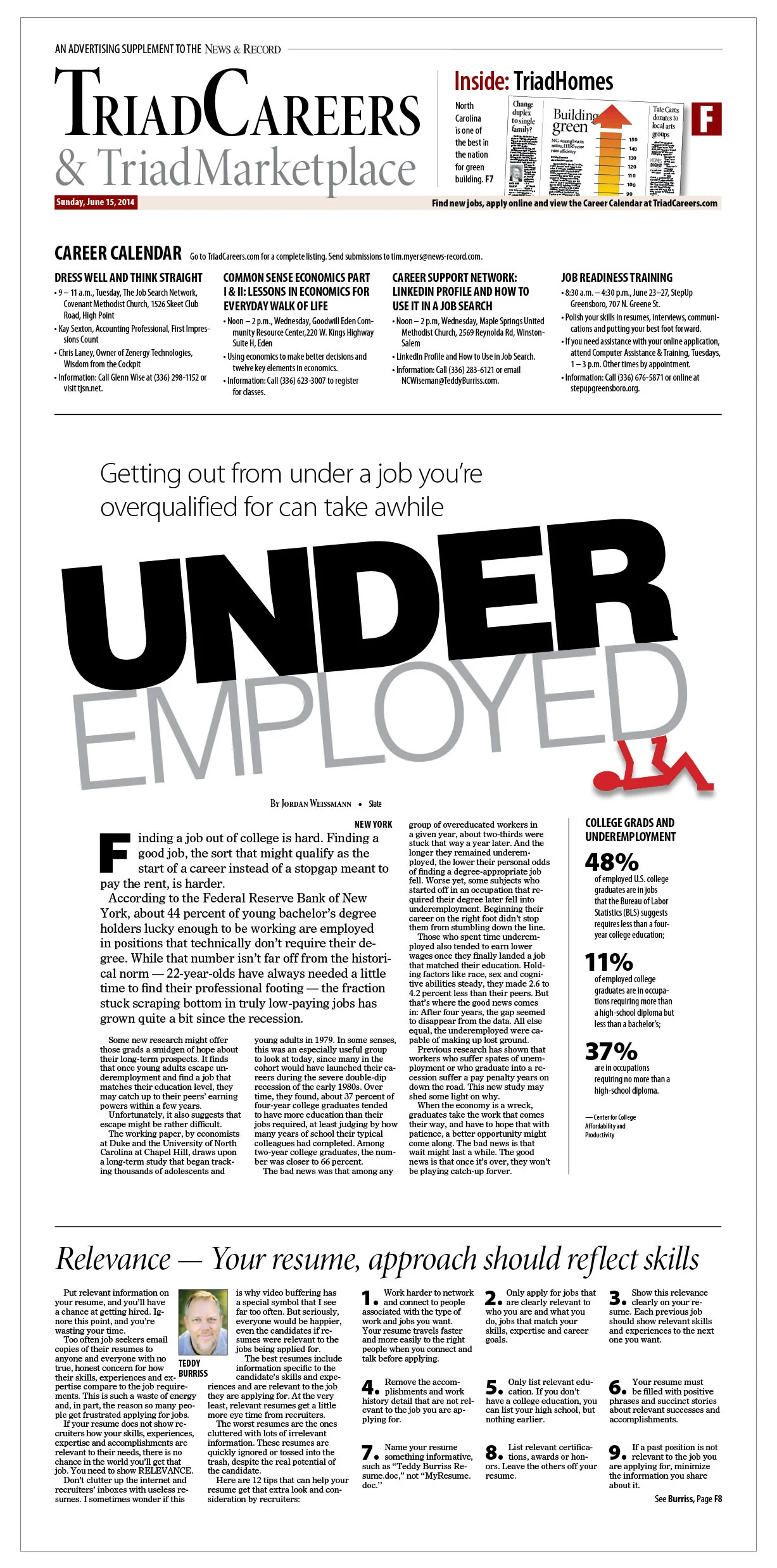 Newspaper Template For Job Advertisements