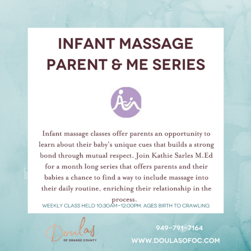 The Magic of Infant Massage — Orange County Doulas & Newborn Care ...