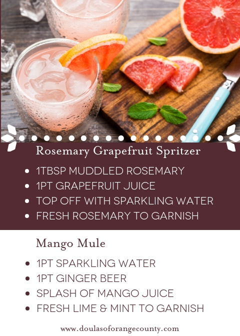 Summertime Mama Mocktails — Orange County Doulas & Newborn Care Specialists