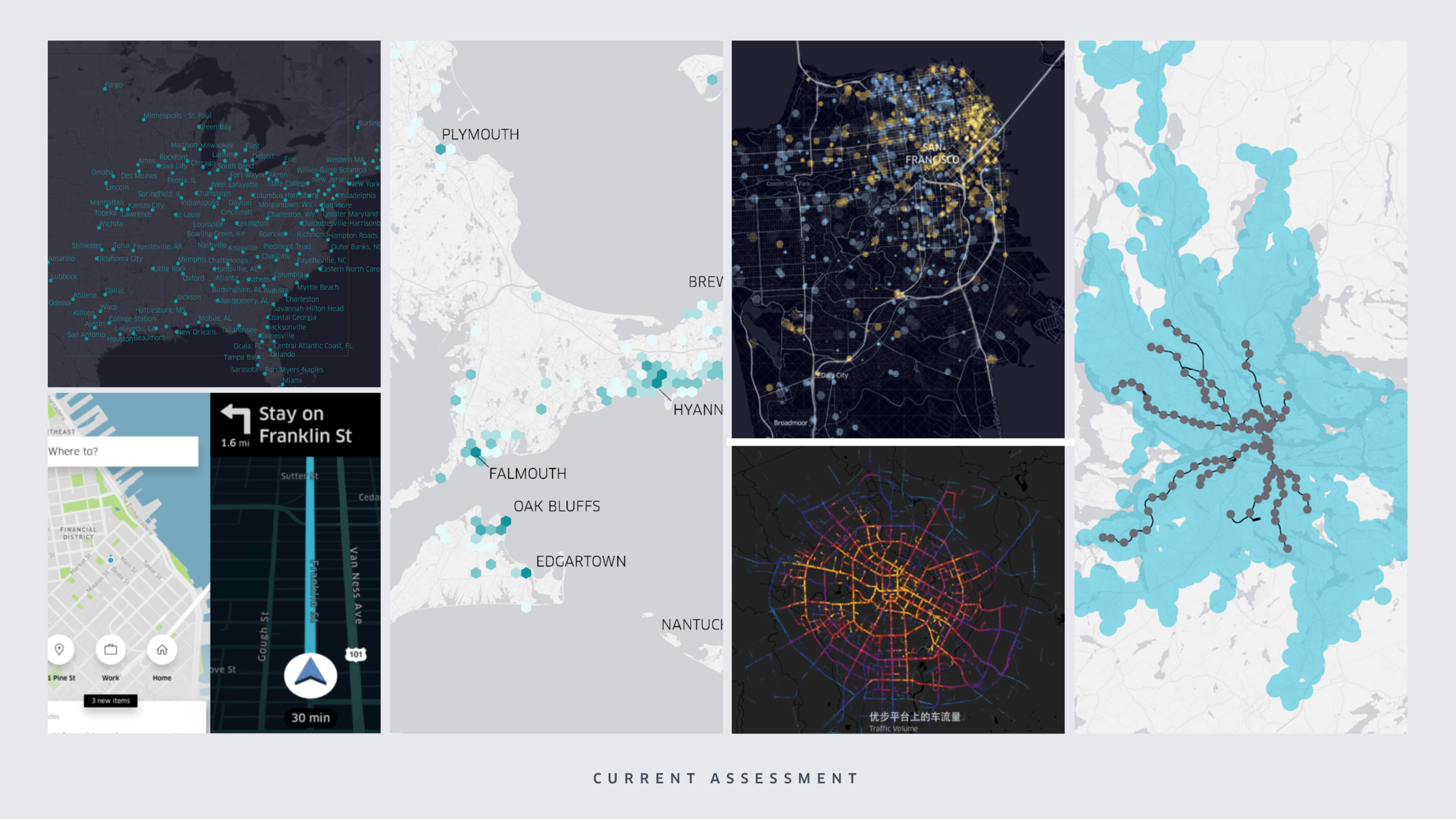 Uber Map Visualization Design Framework — Jian Adornado / Product ...